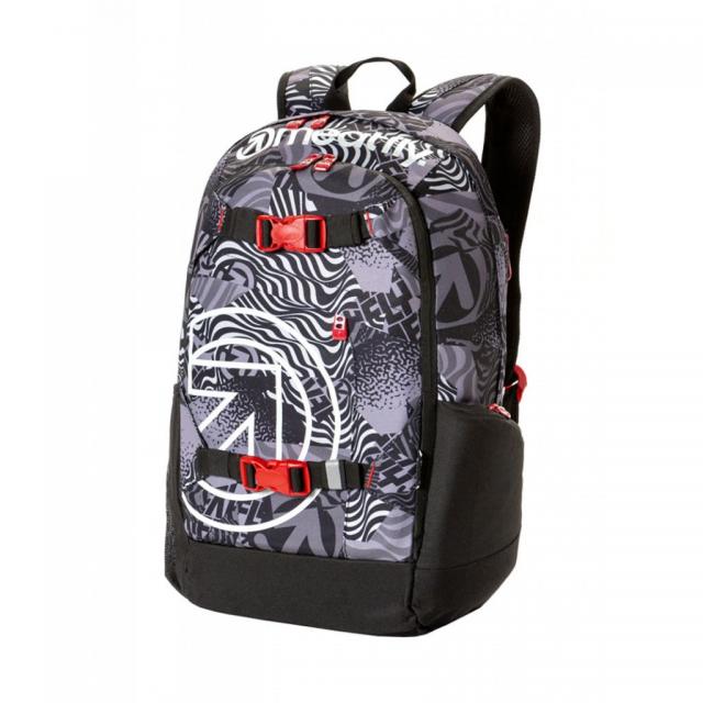 batoh Meatfly Basejumper 4 Backpack 18/19 - H-Numb Black | Real-Deal.cz