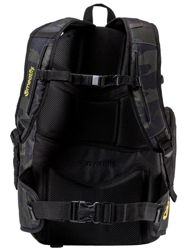batoh Meatfly Wanderer backpack 21/22 - Rampage Camo/Sulphur | Real-Deal.cz