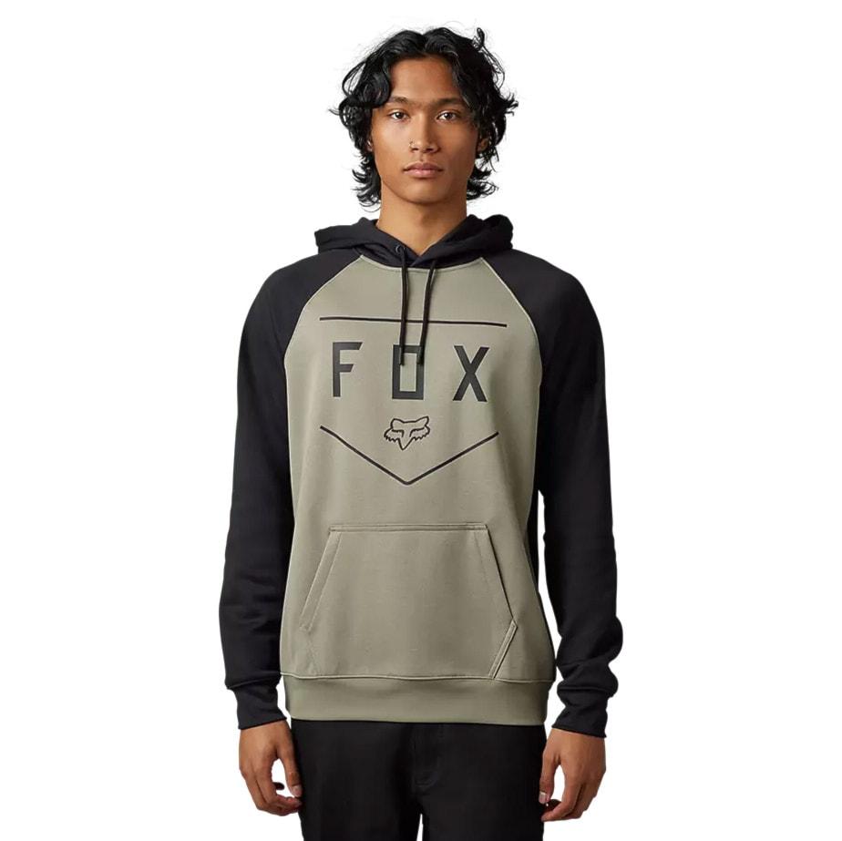 pánská mikina FOX Shield plvr fleece 2023 - Adobe | Real-Deal.cz